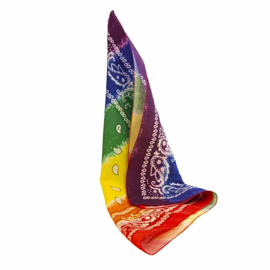 Rainbow Paisley Bandana – Pride Shop NZ